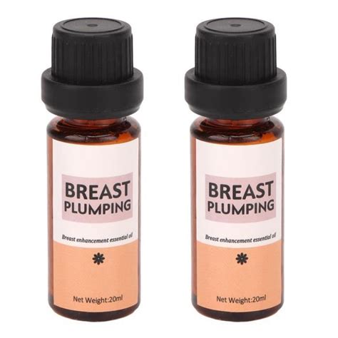 Zerodis Huile d amélioration des seins 2 pièces 20 ml huile d