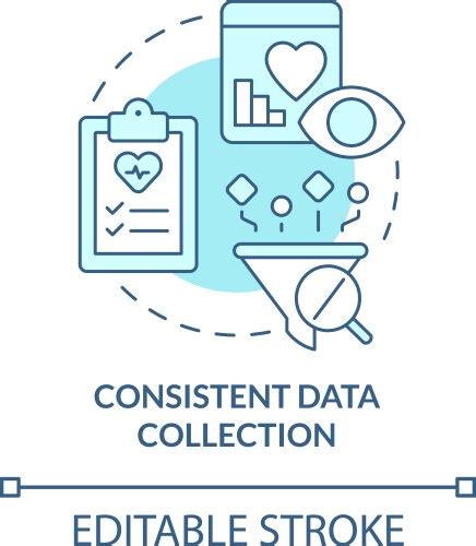 Automated Data Analysis Loop Concept Icon Vector Image