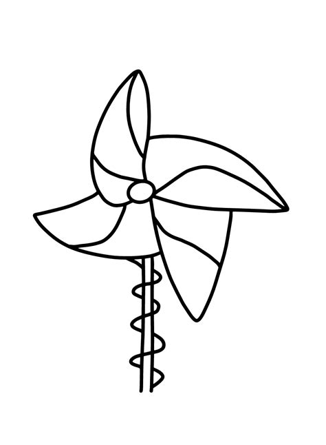 30 Pinwheel Coloring Pages Free Printable Pdf And Online Coloring