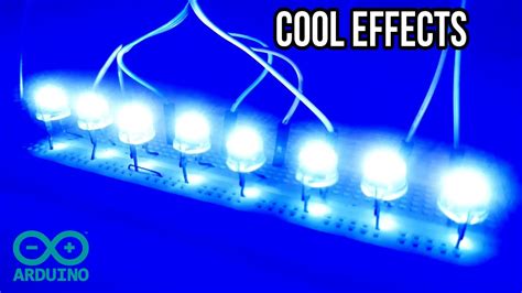 LED Chaser With Effects Arduino Led Projects Schoolproject YouTube