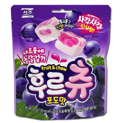 서주 후르츄 포도맛 젤리 40g [10개] 에누리 가격비교