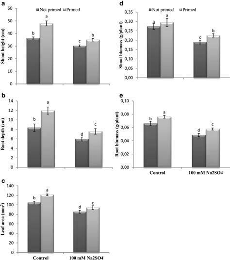 Effect Of Seed Priming In Parsley Extract Shoot Height A Root Download Scientific Diagram
