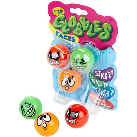 Buy Crayola 30378305 Silly Faces Globbles 3 Count Online At Lowest