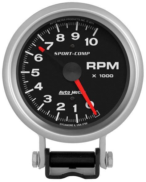 Auto Meter Sport Comp Series Tachometer Au3700