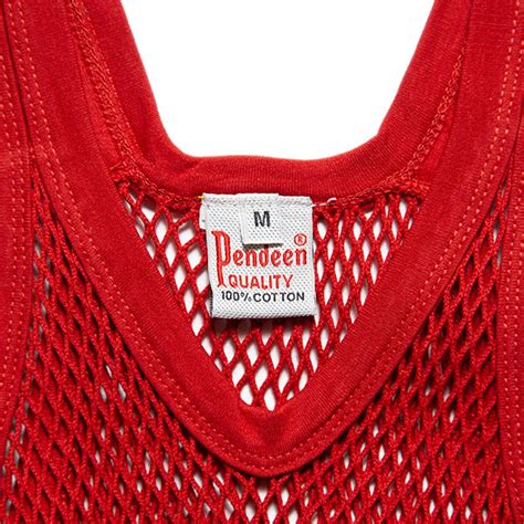 ペンディーン 編みシャツ Pendeen String Vest アミシャツ タンクトップ Black Store