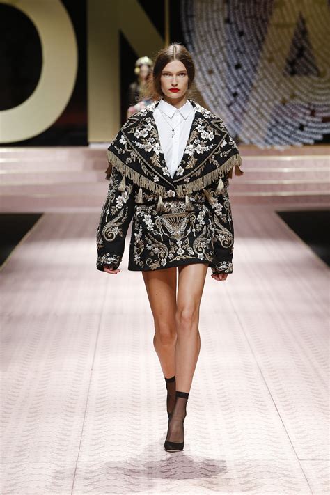Dolce Gabbana Spring Summer Womens Fashion Show DGDNA DGWomenSS DolceGabbana