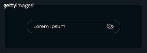 Password text field UI element template 이미지 1451824915 게티이미지뱅크
