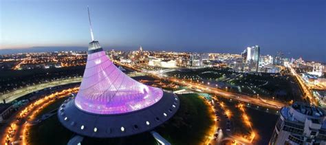 Торгово развлекательный центр Хан Шатыр где находится описание история