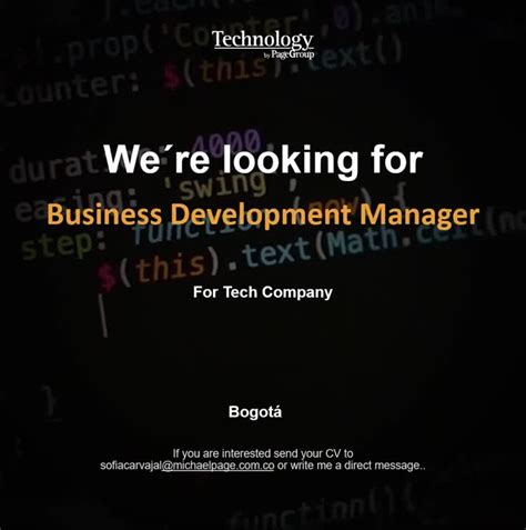 Sofia Carvajal On Linkedin Hi All From Michael Page We Are Looking