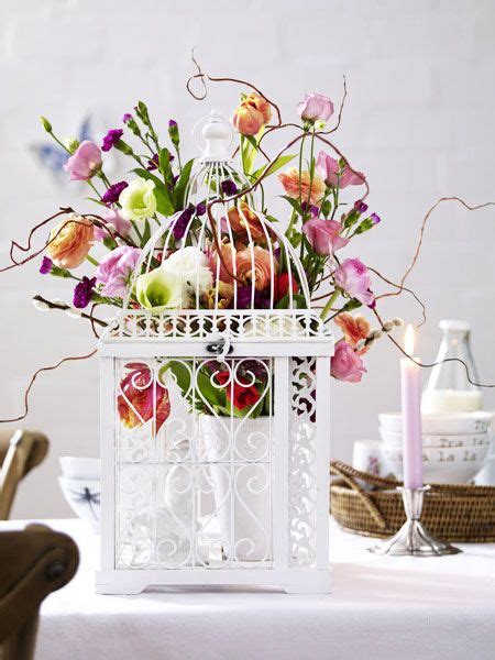 Lovely Idea Декоративные птичьи клетки Клетки для птиц Цветочный декор