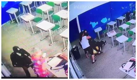Vídeo professora esfaqueada por aluno morre em São Paulo outras quatro pessoas estão feridas