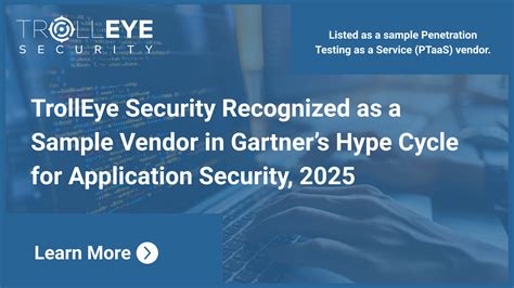 Trolleye Security Recognized As A Sample Vendor In Gartners 2025 Hype