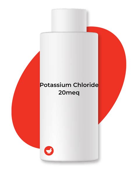 Potassium Chloride 10 20meq15ml Solution Orange Flavor 16oz Bottle 473ml