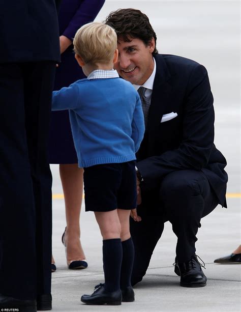 Prince George Snubs Justin Trudeaus High Five On Royal Tour Of Canada