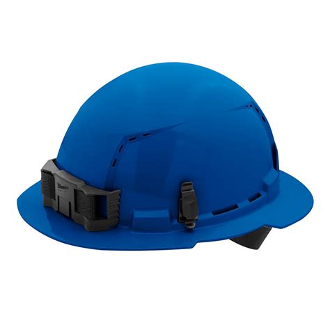 Milwaukee Tool 48 73 1205 Milwaukee Full Brim Vented Hard Hats With 4 Point Ratcheting