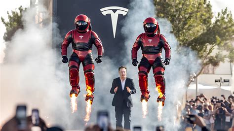 Elon Musks First Prototype Of Flying Tesla Suit Shocked The World