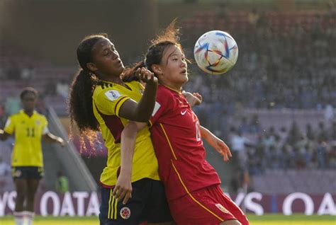 U17女足世界杯第二场 国少队两球不敌哥伦比亚u17女足世界杯：中国0 2哥伦比亚比赛光环