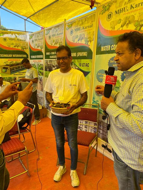 Rabi Kissan Mela Ccs Haryana Agricultural University Dr Satyender Yadav