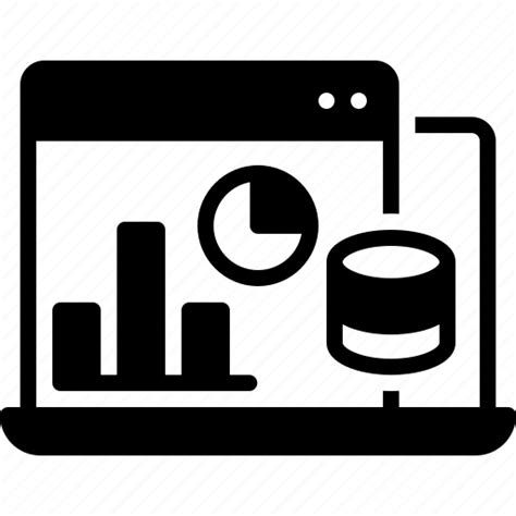 data diagram database datacenter storage hosting webhosting icon