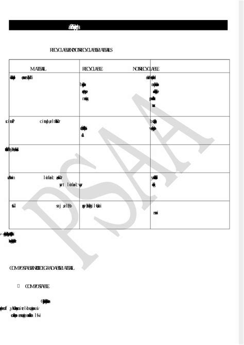 Pdf Waste Segregation Plan Dokumentips