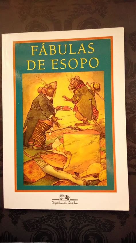 Livro Fábulas de Esopo Livro Companhia Das Letrinhas Usado 79418979 enjoei