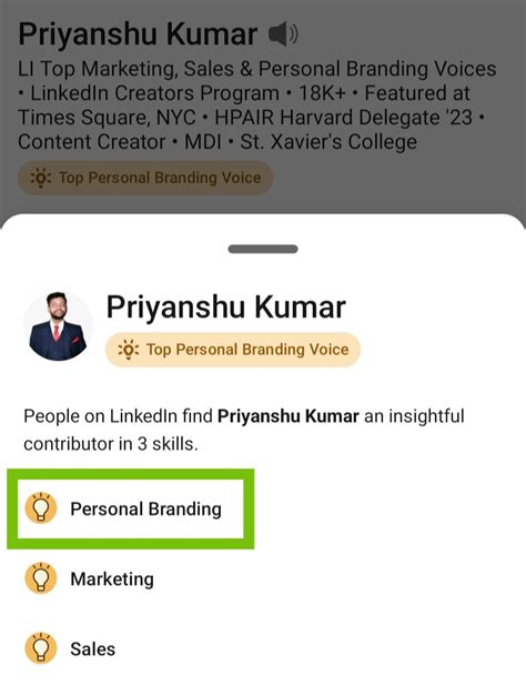 priyanshu kumar on linkedin linkedin topvoice personalbranding