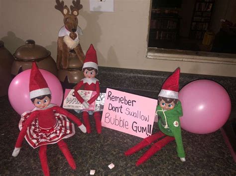 Elf On Shelf Bubble Gum Fart