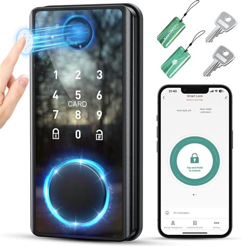 Keyless Entry Deadbolt App Control Electronic Digital Touchscreen Keypad For Home Office And