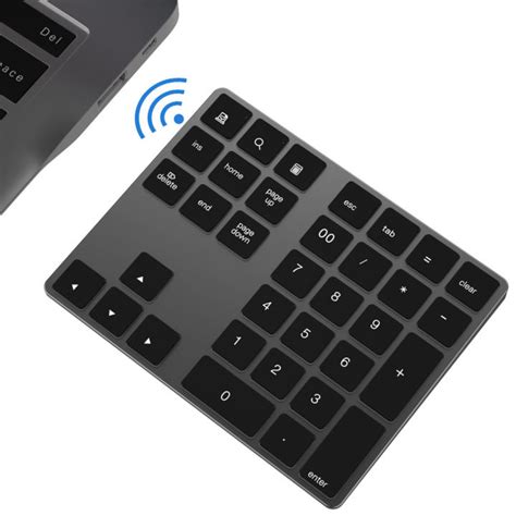 Bluetooth Wireless Mini Numeric Keypad 34 Keys Numpad Digital Keyboard Accounting For Ipad Ios