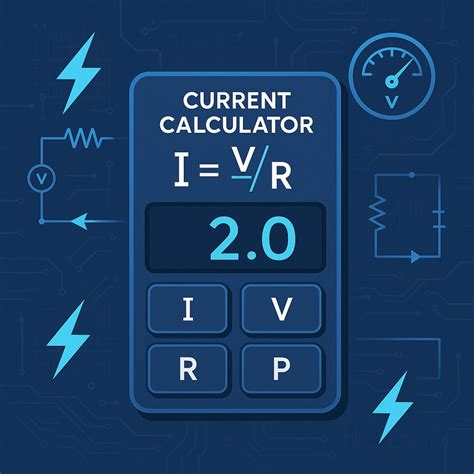 Current Calculator Ohms Law Voltage And Power Free Tool