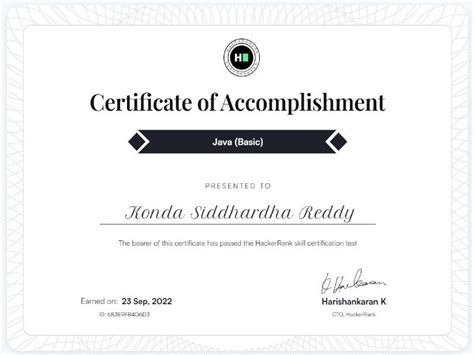 Im Delighted To Share That I Have Successfully Completed The Java