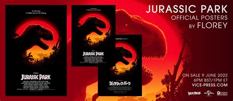 Jurassic Park By Florey Vice Press