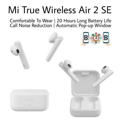 Jual Mi True Wireless Earphones 2 Basic Mi Air 2 Se Earphone 2 Tws Shopee Indonesia