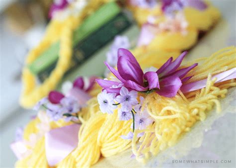 Rapunzel Wig Tutorial Easy Tangled Costume Somewhat Simple