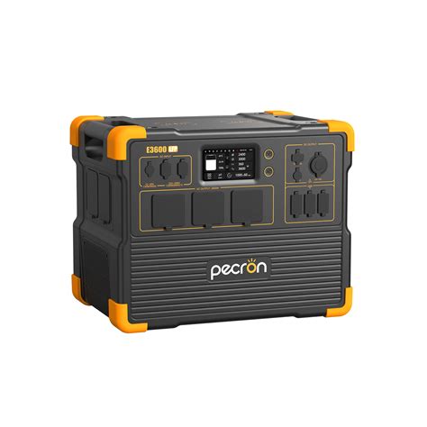 Pecron E3600lfp Expandable Portable Power Station 3600w 3072wh Pecron Eu