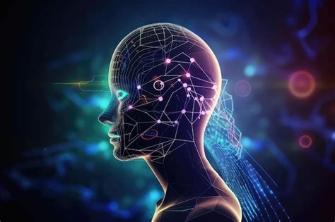 Premium Photo Cyborg Chatbot Gpt Robot Using Ai Thinking Brain Artificial Intelligence