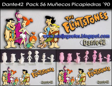 Mini Juguetes Dante42 Picapiedras 1990