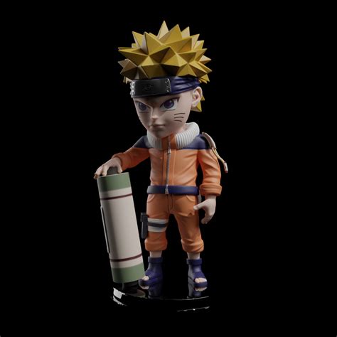 Stl File Naruto Chibi 3d Print 💬 ・3d Printing Template To Download・cults