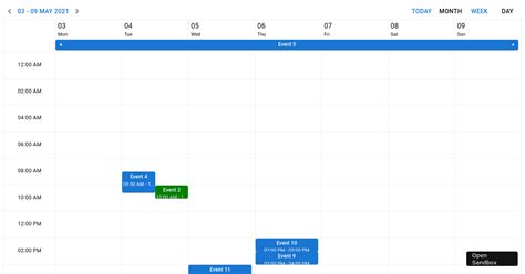 Aldabil React Scheduler Examples CodeSandbox