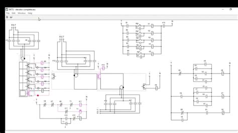 Simple Elevator Control Elevator Circuit Diagram