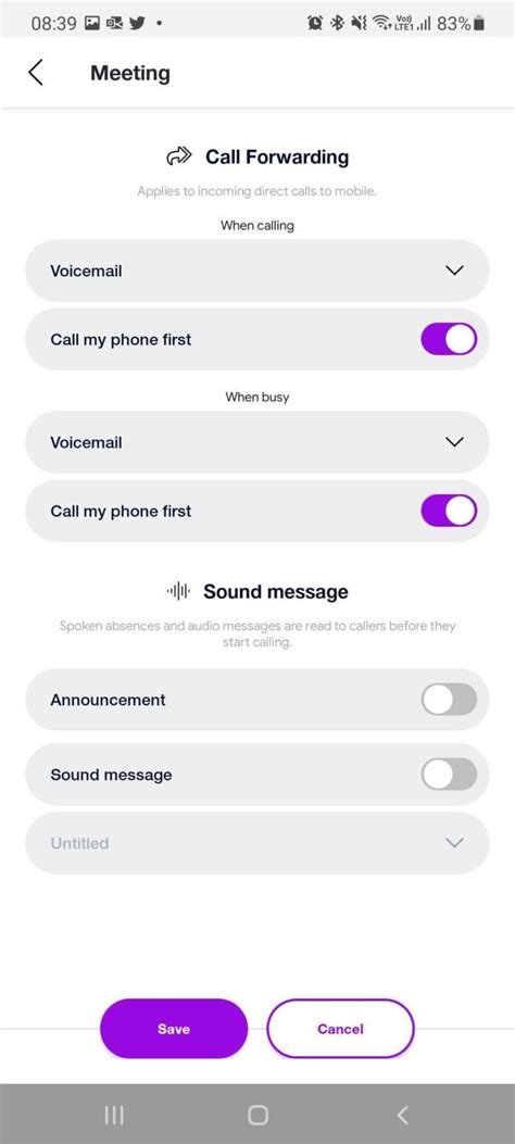 Mobile App Call Forwarding Telia Smart Connect