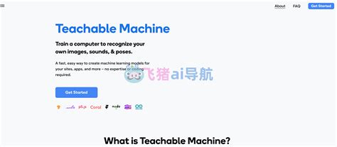 Google Teachable Machine官网 基于网络的工具 让每个人快速轻松地创建机器学习模型 别摸鱼导航