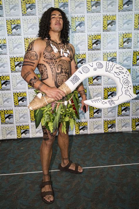 Maui From Moana Best Comic Con Cosplay 2019 Popsugar Entertainment