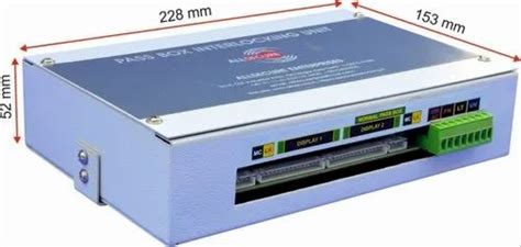 Pass Interlocking System Pass Box Interlocking System Normal