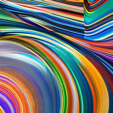 An Abstract Representation Of Energy And Movement With Dynamic Gestures Swirling Vortexes And