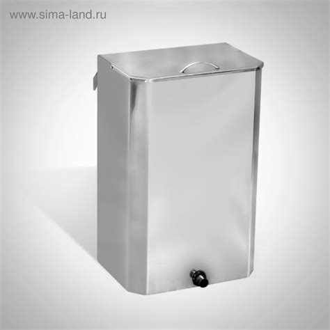 Бак навесной на печь из нержавеющей стали 1,0 мм, 45 л (3824086 ...