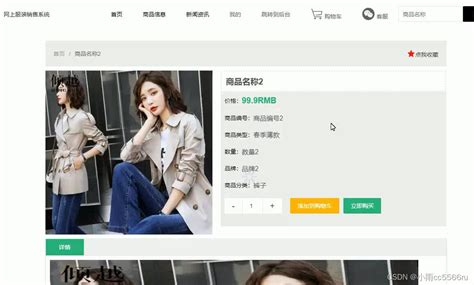 【计算机毕业设计】java网上服装商城销售系统springbootjsp服装销售系统研究思路 Csdn博客