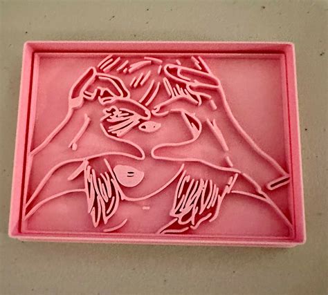 Stl File Taylor Swift Heart Cookie Cutter 💜・3d Printing Design To