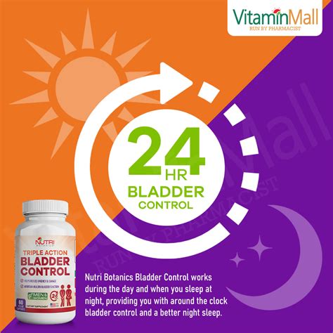 Bladder Control Supplement For Overreactive Bladder Reduce Leakage Urgency Vitaminmall