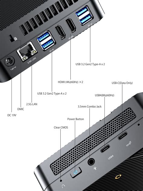 MINISFORUM Venus Series UM690S Mini PC AMD Ryzen 9 6900HX Desktop